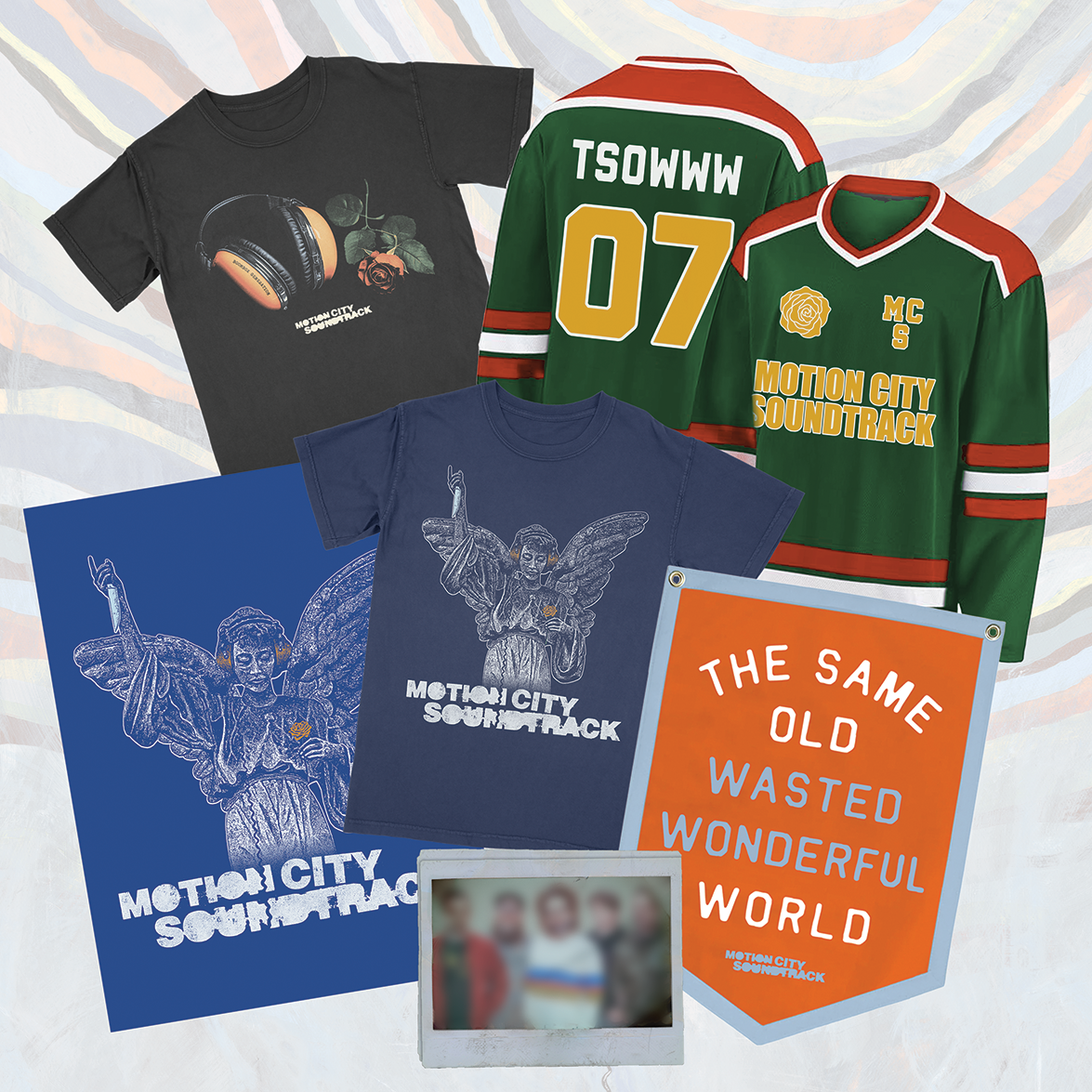 New | Motion City Soundtrack Official Merchandise